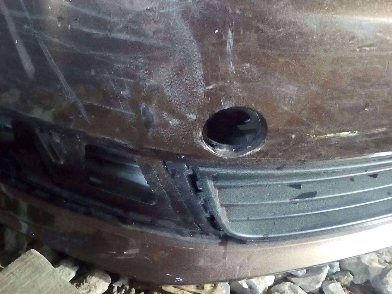 Бампер передний Volkswagen Polo sedan 5 (2010-нв) цена 4700 руб ...