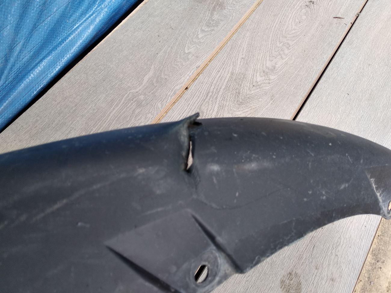 Накладка бампера переднего Mini Hatch F55 F56 (2013-нв) цена 2000 руб ...